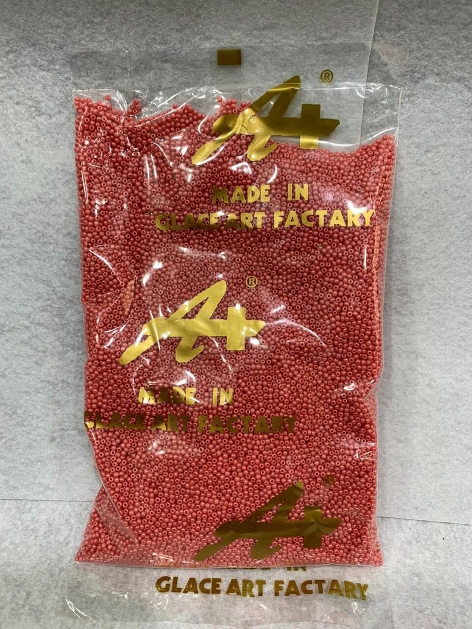 Бисер чешский SIZE:12 в упаковке 450гр, красно-коричневый.