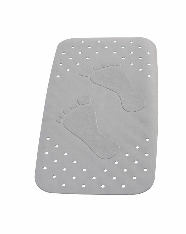 Коврик противоскользящий RIDDER Plattfuss серый, 38*72 см, 67087