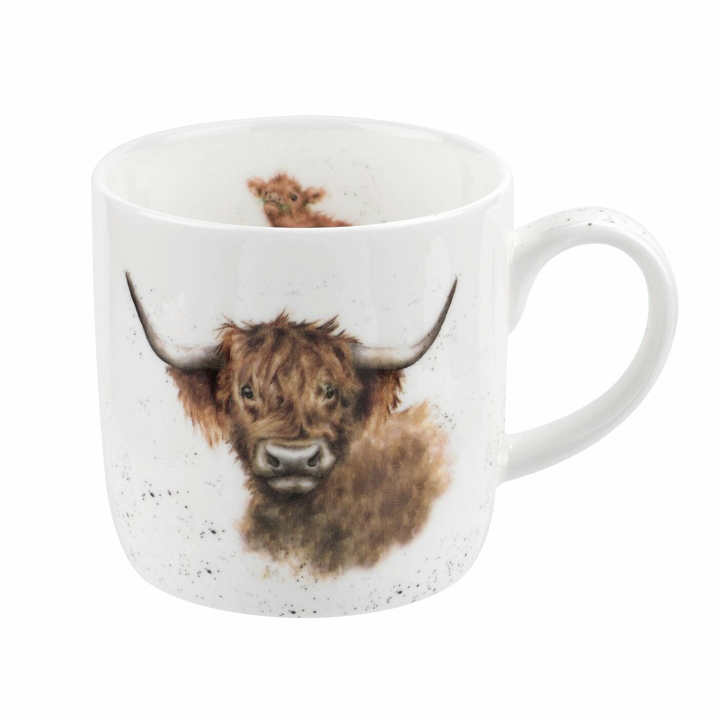 Кружка Royal Worcester, "Highland Cow" 310 мл