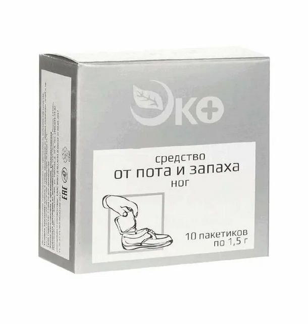 Экотекс Средство от пота и запаха ног, 15 мл