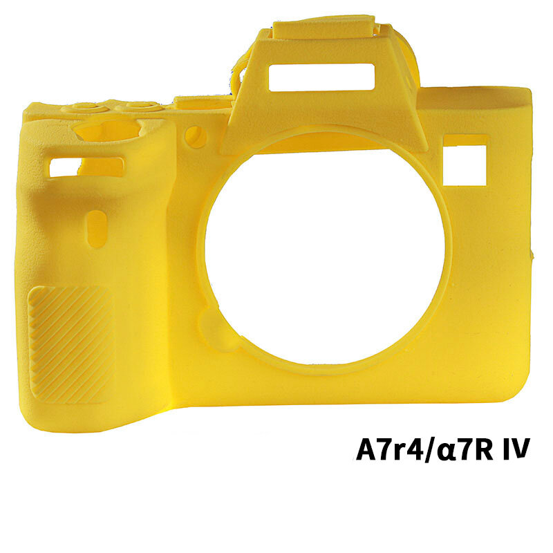 Силиконовый противоударный чехол MyPads Antiurto для фотоаппарата Sony A7r IV/ A7r4/ A7r mark IV ультра-тонкий из мягкого качественного силикона же.