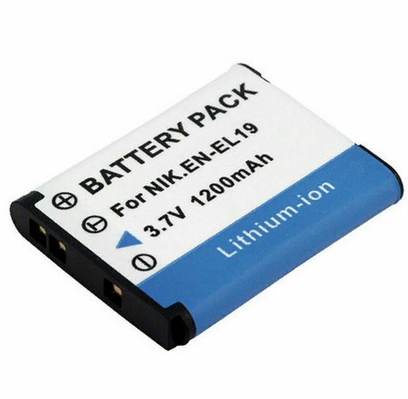 Аккумулятор Power Trust EN-EL19, для Nikon, емкость 1200мАч, Li-ion