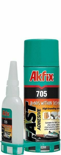 Akfix 705 Клей универсальный с активатором, 25г + 100мл