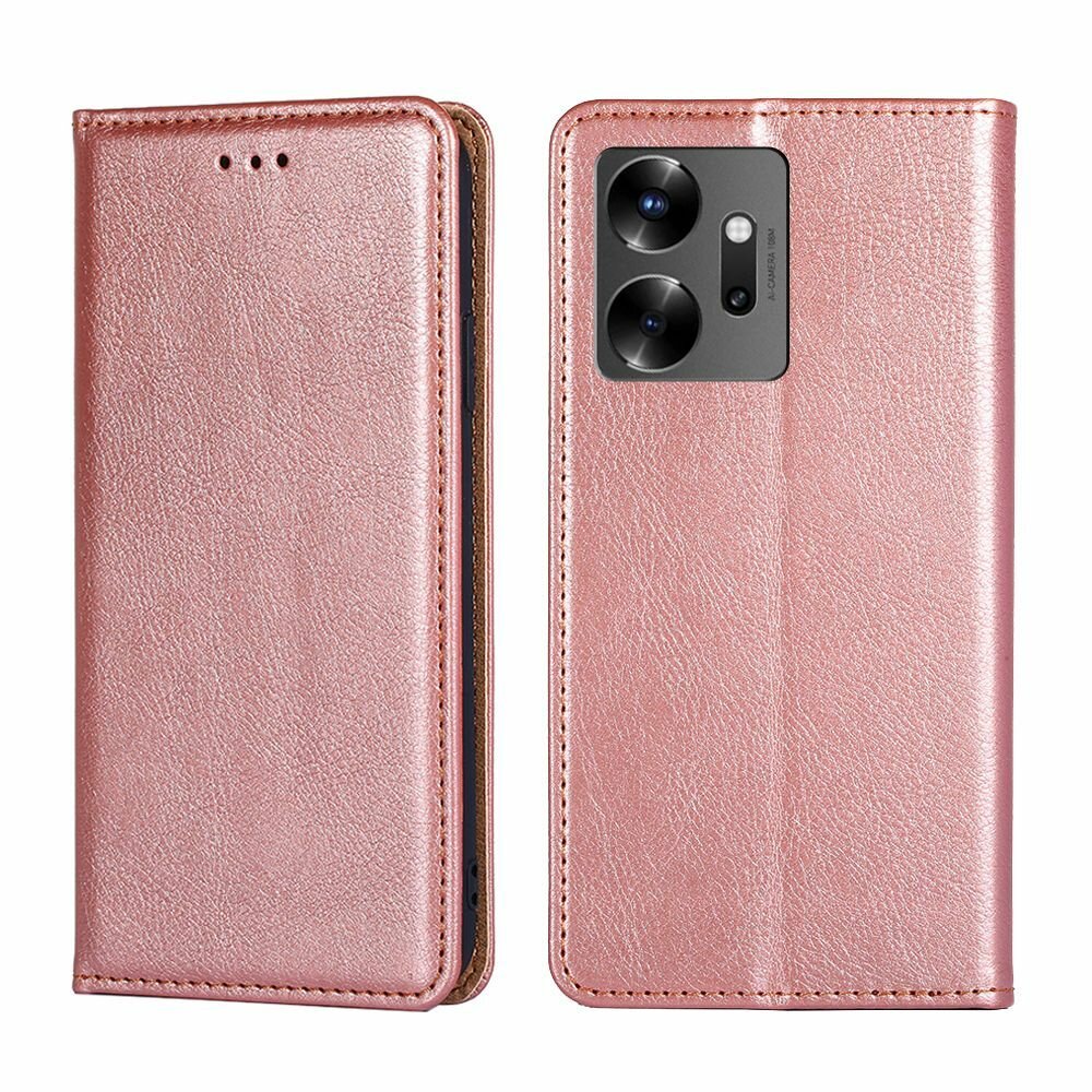 Чехол-книжка MyPads для Infinix Zero 20 / Инфиникс Зеро 20,(розовый)