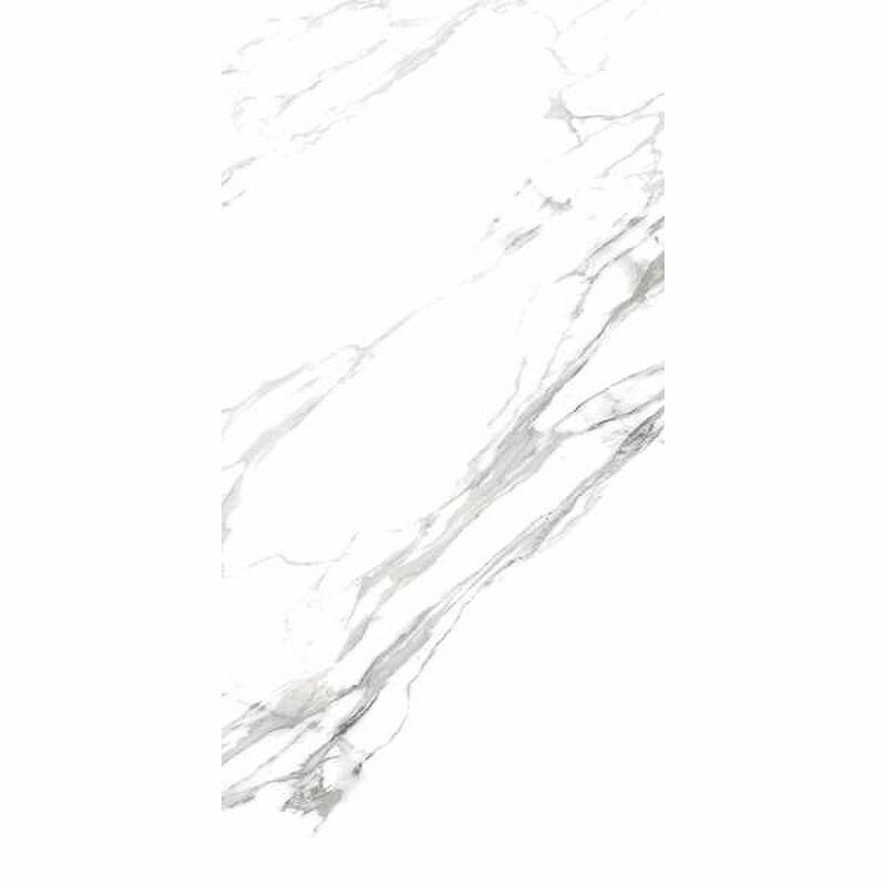 Керамогранит Art Ceramic (Арт Керамик) Glaciar White 60x120 см, глянцевый Glossy (1.44 м2)