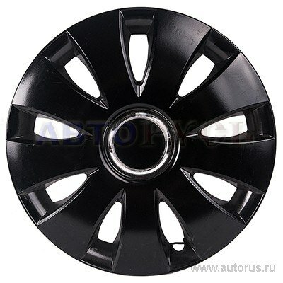 Колпаки r-14 аура ринг черный (4шт.) джестик 14-073-ring-cz