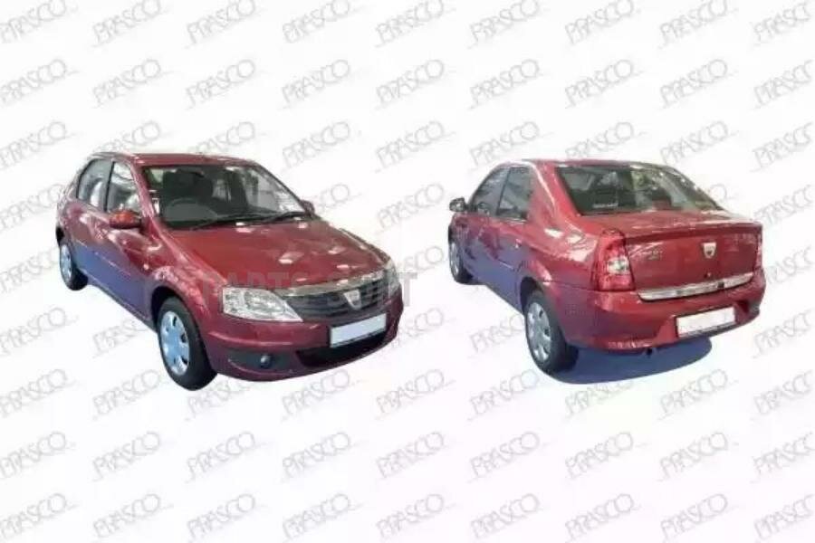 Кронштейн бампера передний правый центральный пластик Renault Logan 08-12 Prasco арт. DA3221013