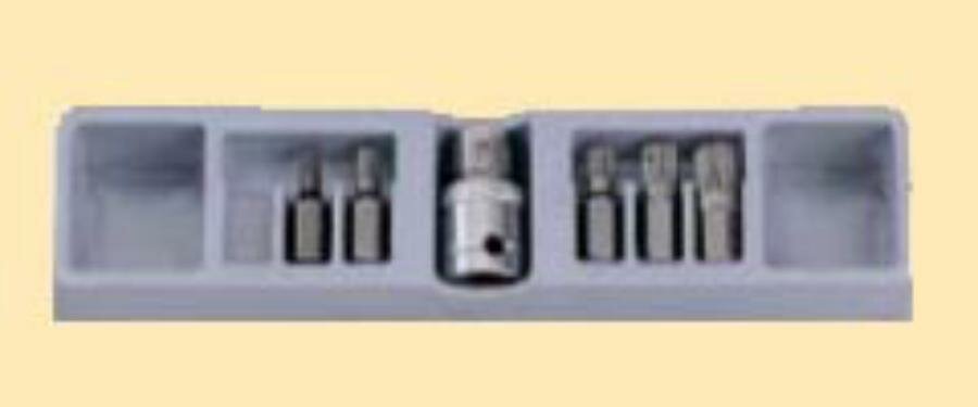 FORCE 4066 Набор бит SPLINE М5-М12 30 мм . 6 предметов FORCE 4066