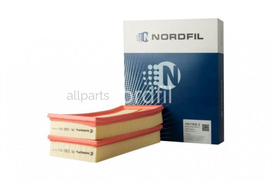 NORDFIL AN1068-2 Фильтр воздушный (комплект 2 шт.) Mercedes C-Class E-Class G-Class GL GLK M-Clas