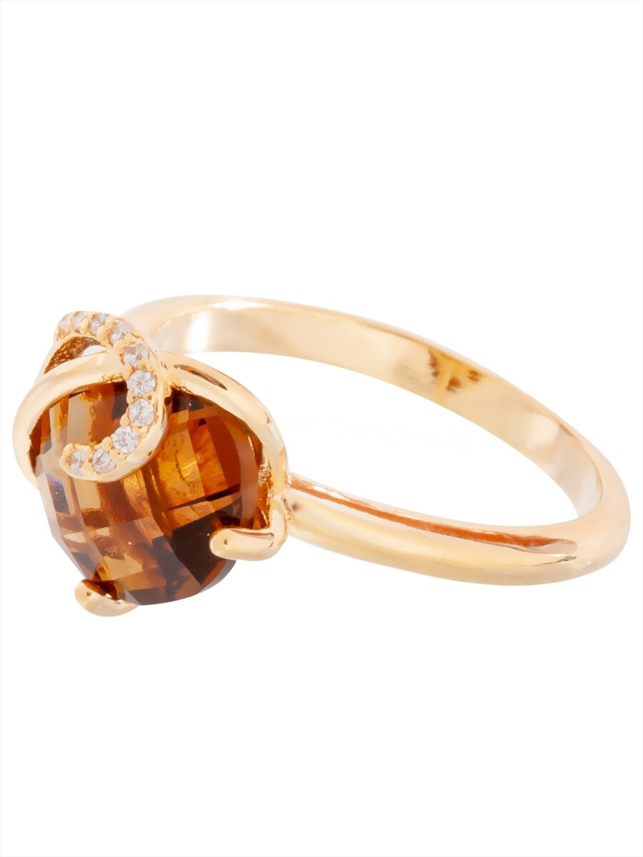 Кольцо, фианит