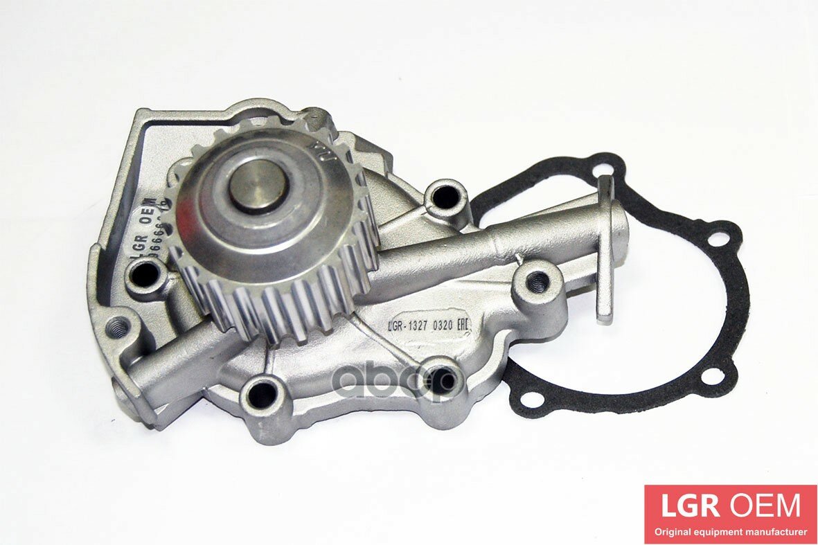 Насос водяной (помпа) LGR-OEM №LGR-1327 (96666219) для а/м DAEWOO MATIZ LGR арт. LGR1327