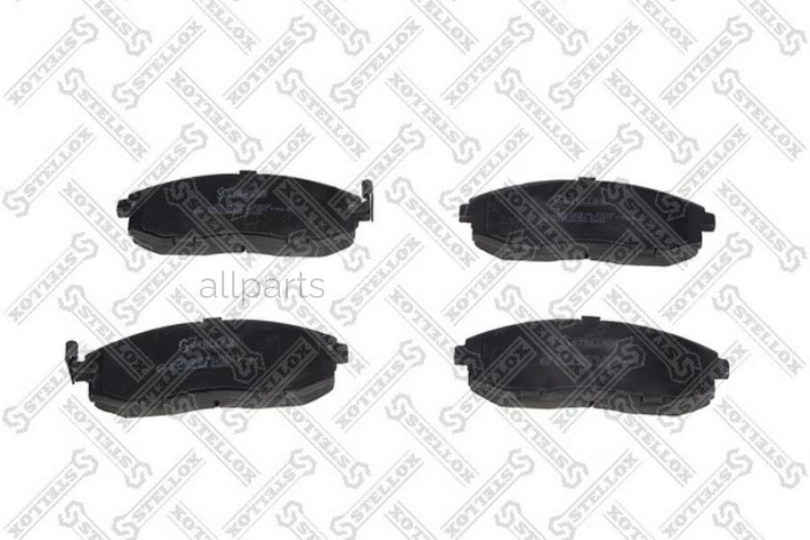 STELLOX 000041BSX колодки дисковые передние! с антискрип. пластинами\ Hyundai Porter 04>
