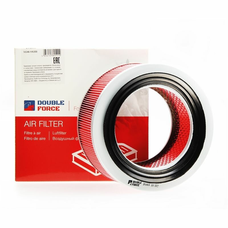 Фильтр воздушный DOUBLE FORCE арт. DFA464 A464 NISSAN: VANETTE SKF2N, RFT 2000 12.03 08.10, VANETTE SK22N