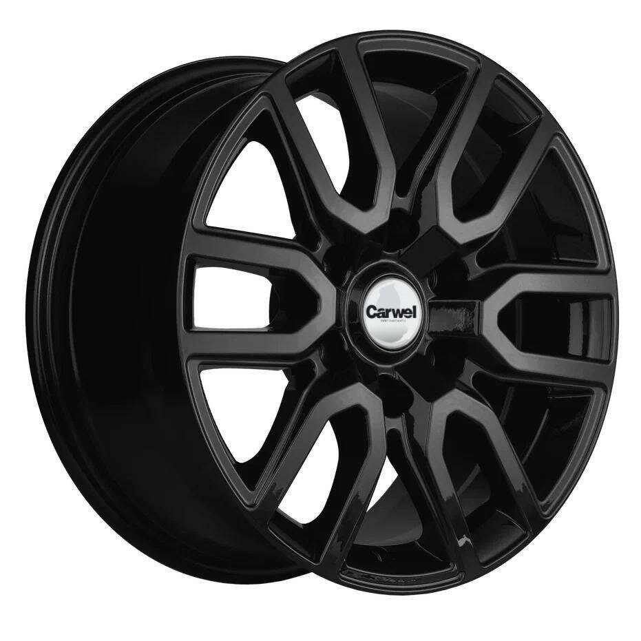Carwel Барал 1723 17x8 6x139.7 et36 dia100.1 Чёрный