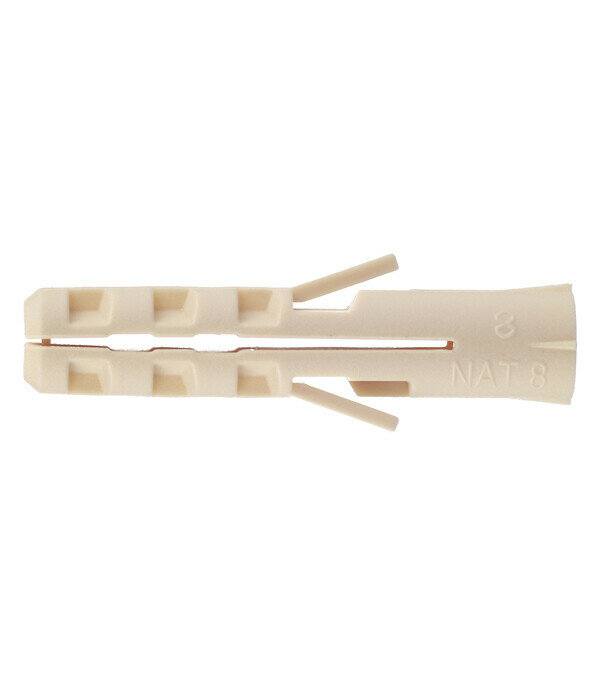 Дюбель распорный Sormat NAT 8x40 мм нейлон (100 шт.) Sormat 75008