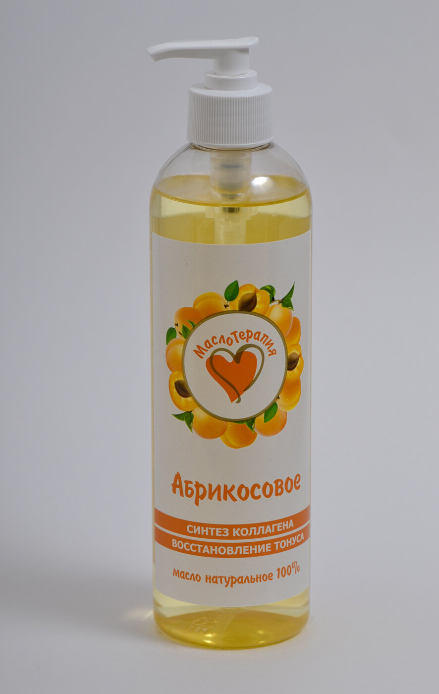 Абрикосовое масло рафинированное натуральное косметическое, 500мл/НатурВита