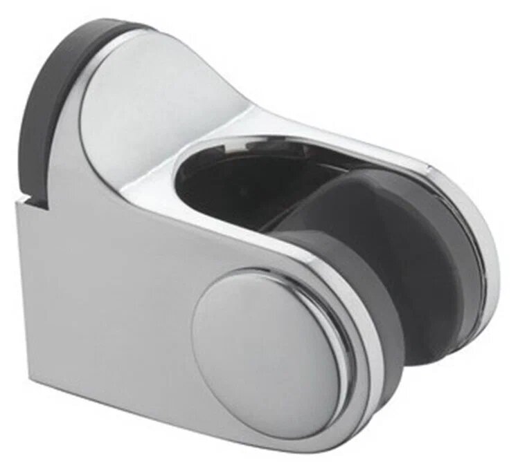 Держатель для душевой лейки Frap F30, пластик, хромированный, настенный, крепление на шурупах