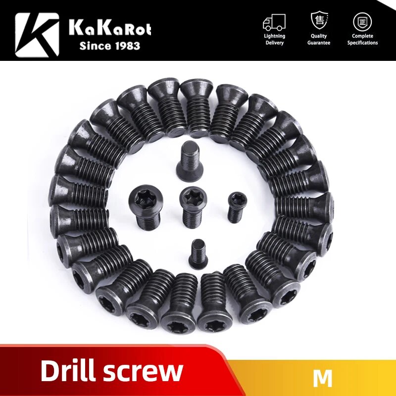 Винт сверлильный м1,8 м2 м2,2 м2,5 м3 м3,5 м4 м5