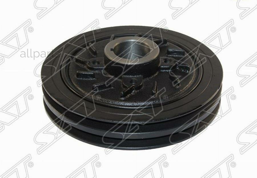 SAT ST-MD110165 Шкив коленвала MITSUBISHI PAJERO SPORT/CHALLENGER 96-01/L200 05-15/DELICA 89-99/HYUNDAI TERRACAN 01-