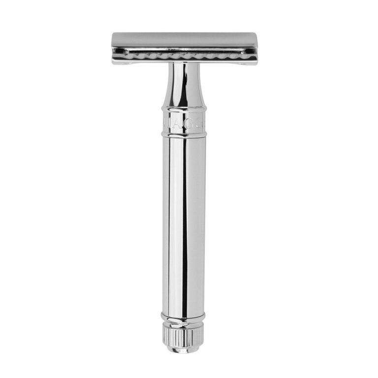 EDWIN JAGGER Safety Razor Chrome Станок хром Т-образный DE89BL