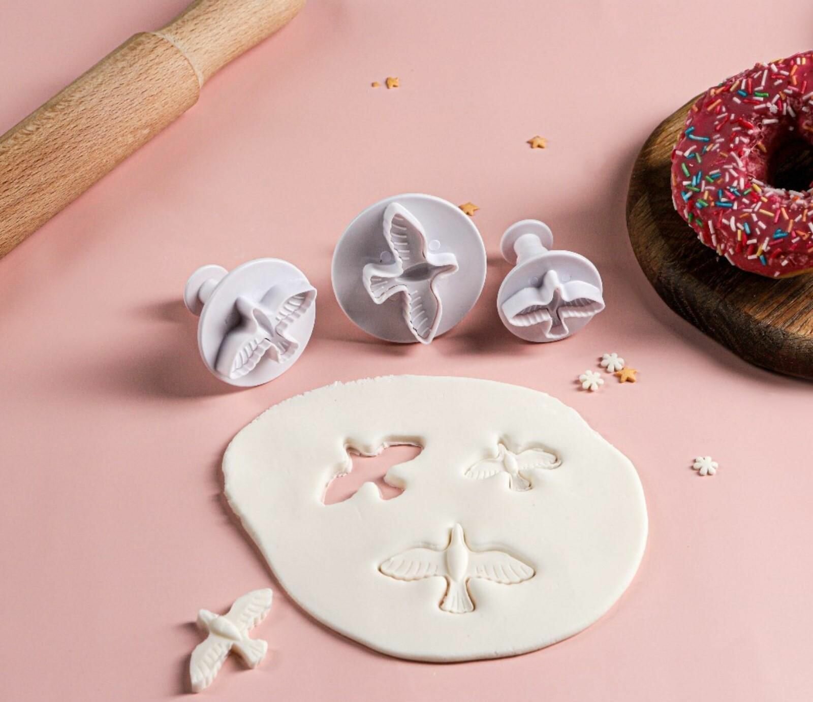 Набор плунжеров кондитерских, 3 шт, 4,5x5 см