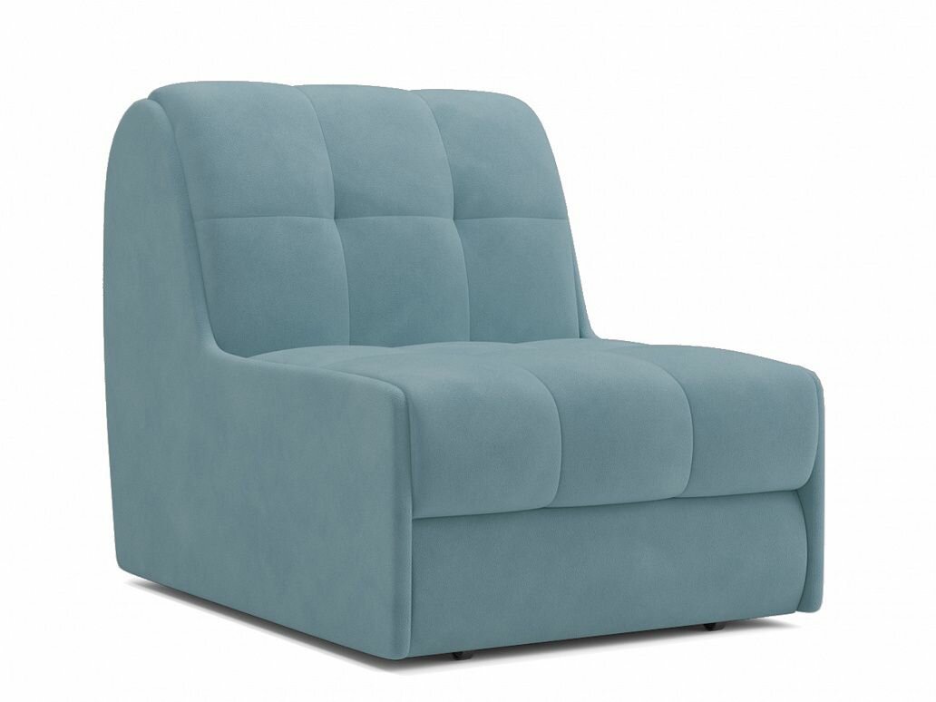 Meblevka Кресло-кровать аккордеон Барон 2 велюр голубой