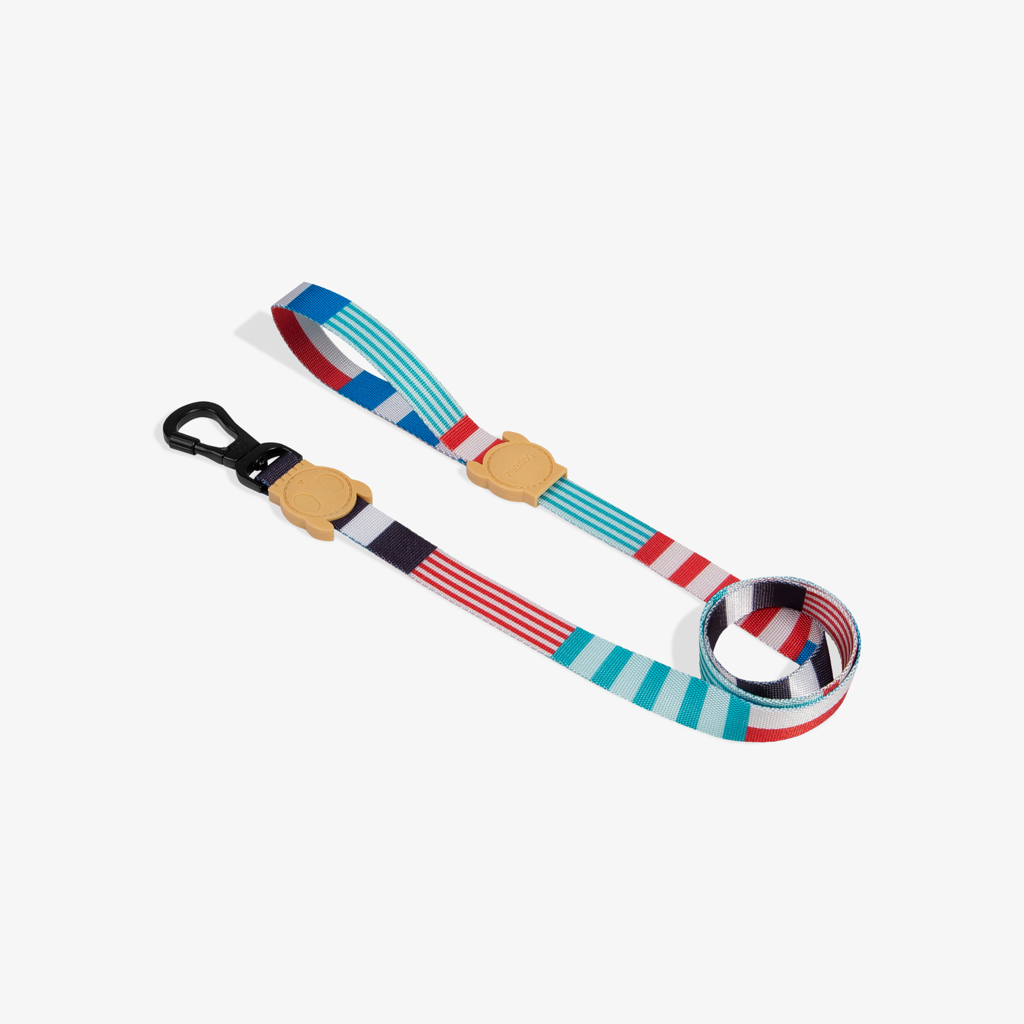 Поводок YACHT 120 см Zee.Dog (голубой / S / 120 см)