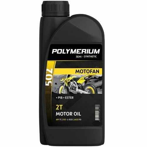 Моторное масло Polymerium MOTOFAN 502 2T 1л