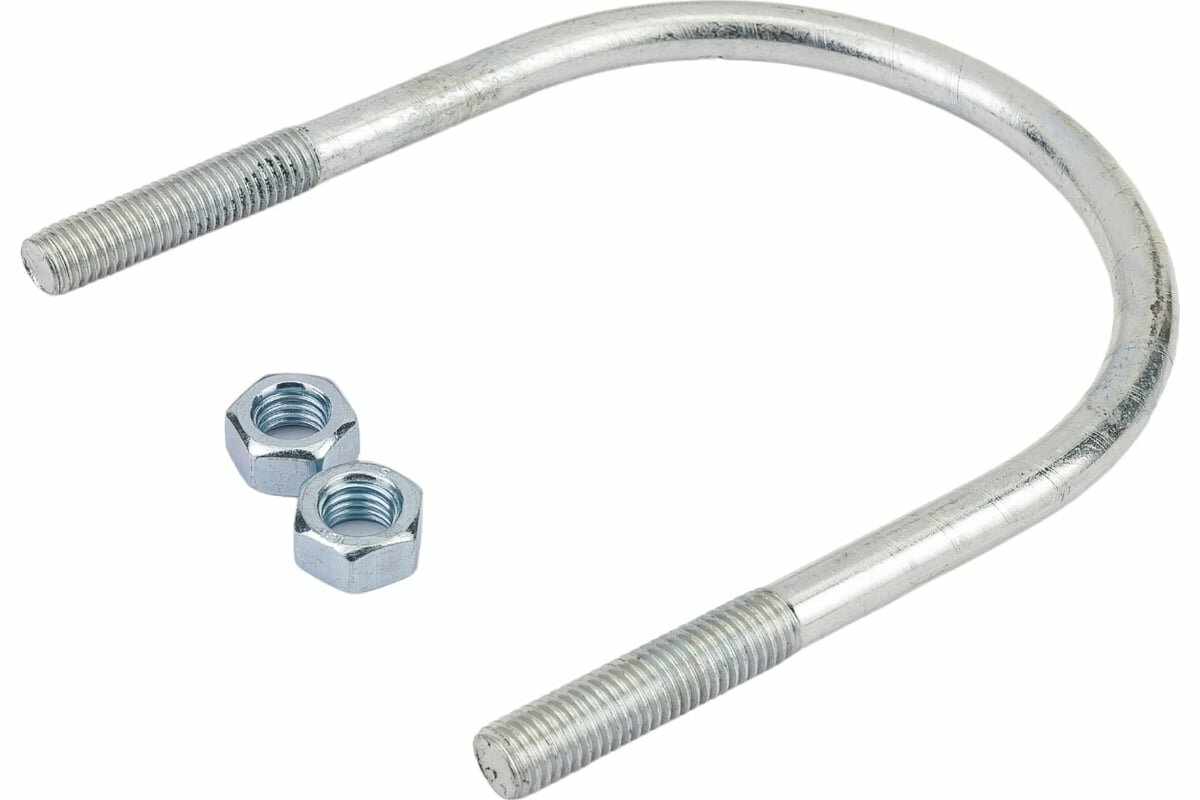 MGF U-образный болт-скоба с гайками М12, 102-114 мм, 4' 2-501-1-102-114-12 для монтажа