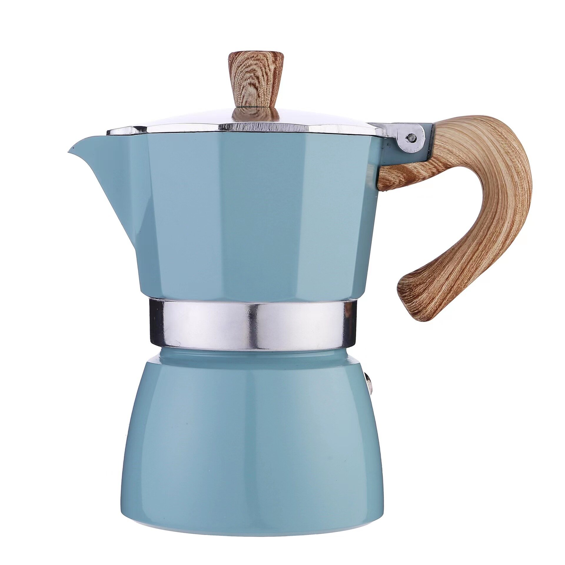 Кофеварка Moka Pot в итальянском стиле, кофемашина, эспрессо-экстрактор, одноклапанная Moka для заваривания кофе