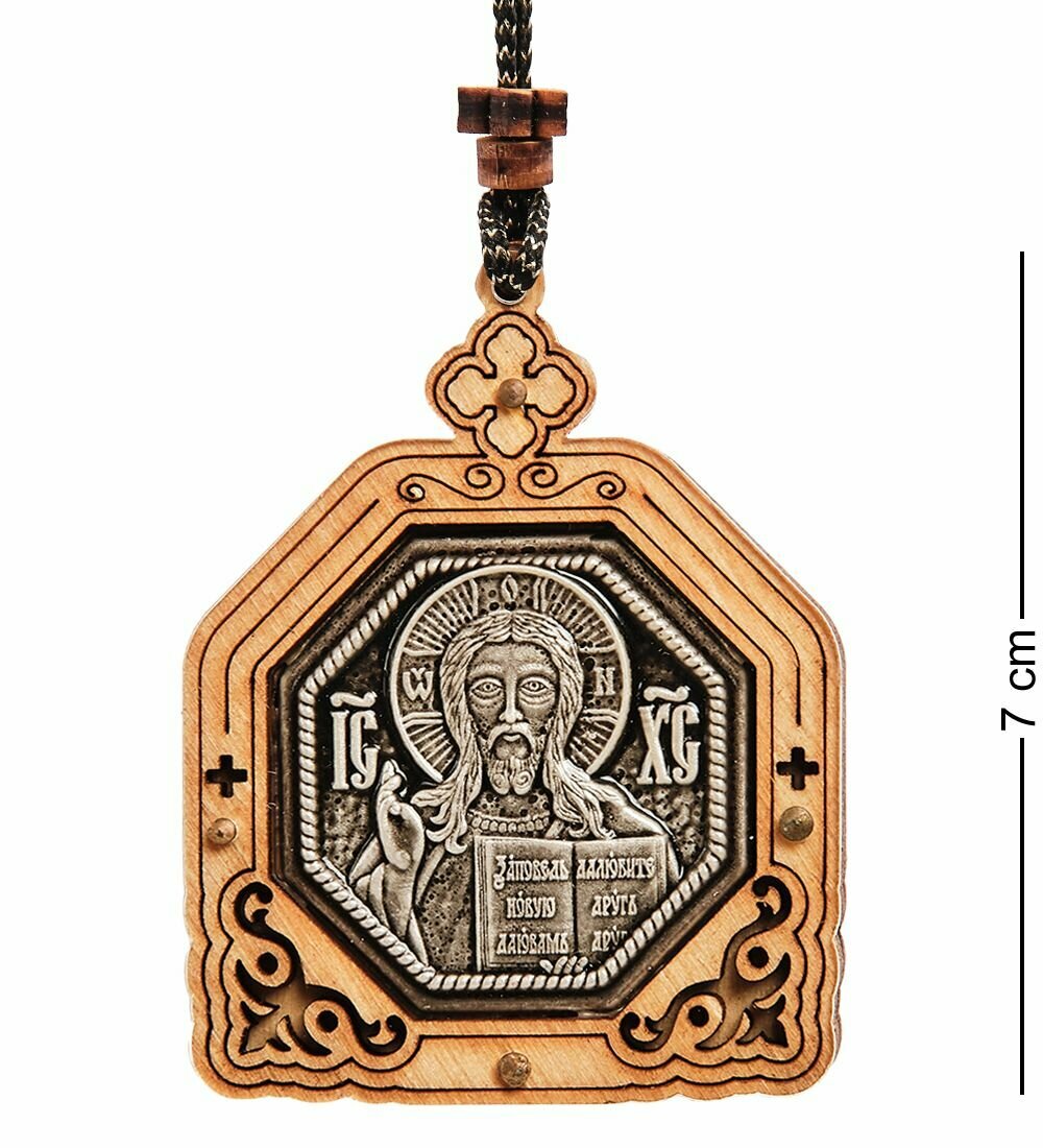 Подвеска в машину Иисус Христос деревянная A2162682