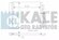 KALE 342545 Радиатор кондиционера для а/м Smart Fortwo (07-) паяный ()