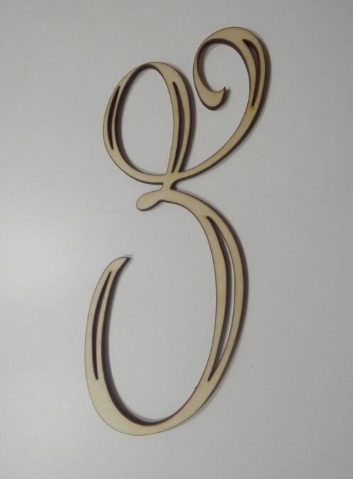 Буква З для декора свадьбы, интерьера и фотозоны на стену