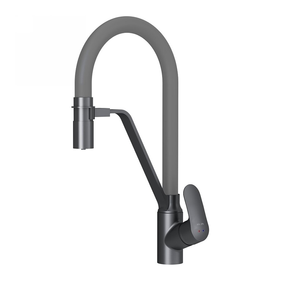 Смеситель для кухни AM.PM Like серый F8007825