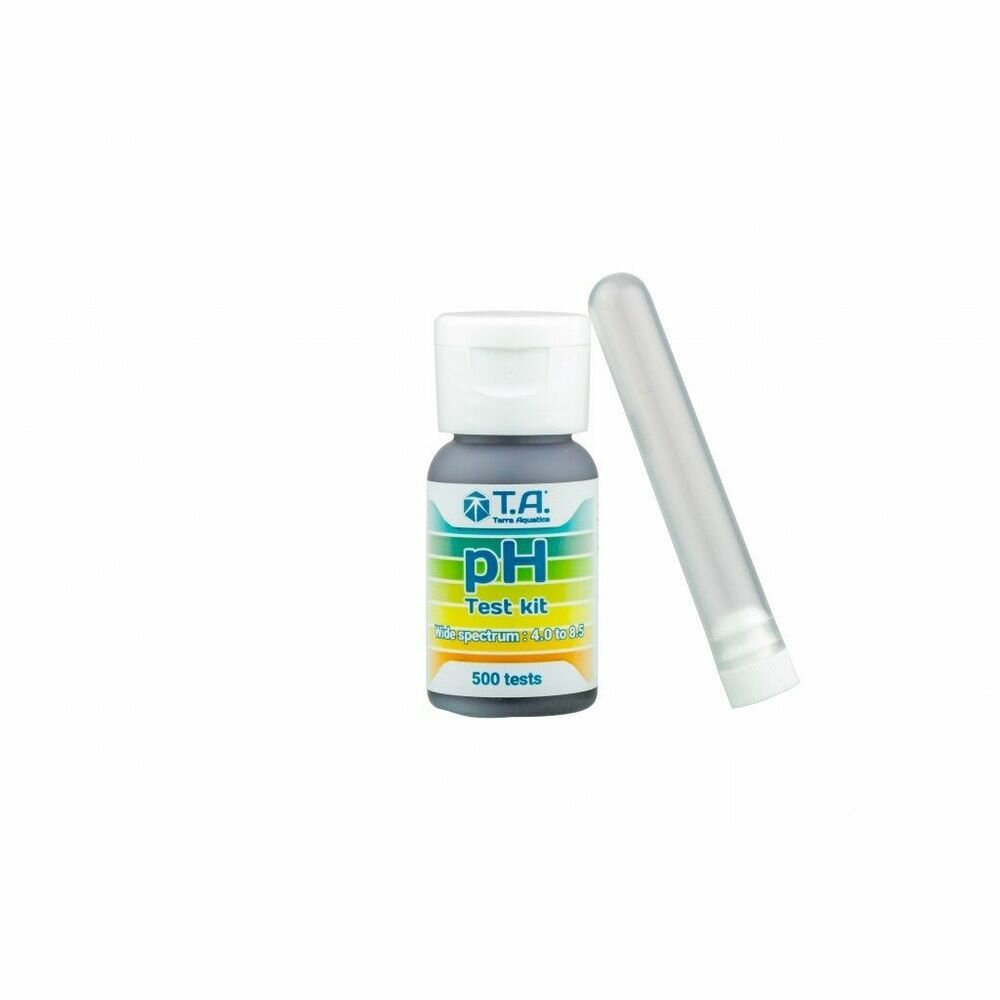 Жидкий тестер качества воды Terra Aquatica Liquid pH Test kit 4.0-8.5 (30 мл)