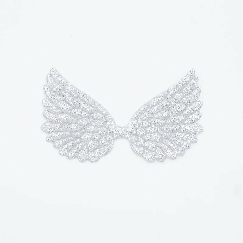 20 шт. аппликации с крыльями ангела Diy Super Paradise Серебряный, Silver