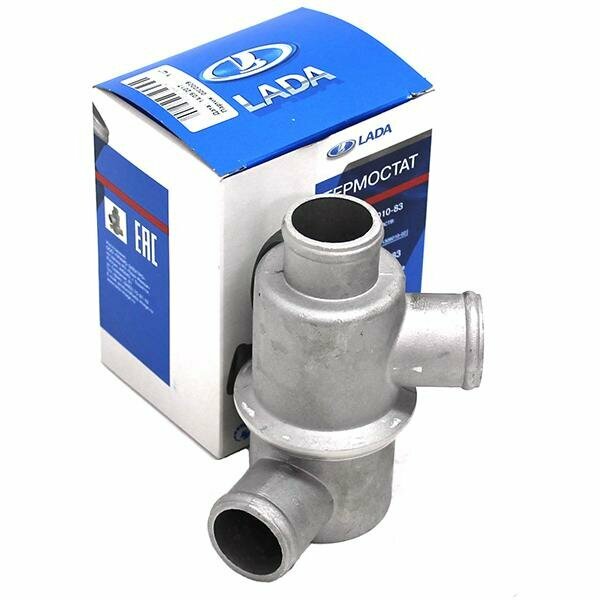 Термостат с корпусом ВАЗ-2101-07, 4х4 (фирм. упак. LADA)