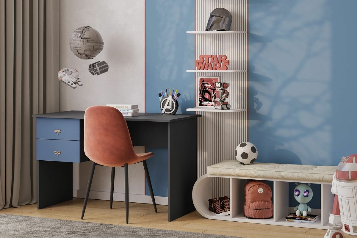 Письменный стол Стрекоза-1 Космея 120*75*60