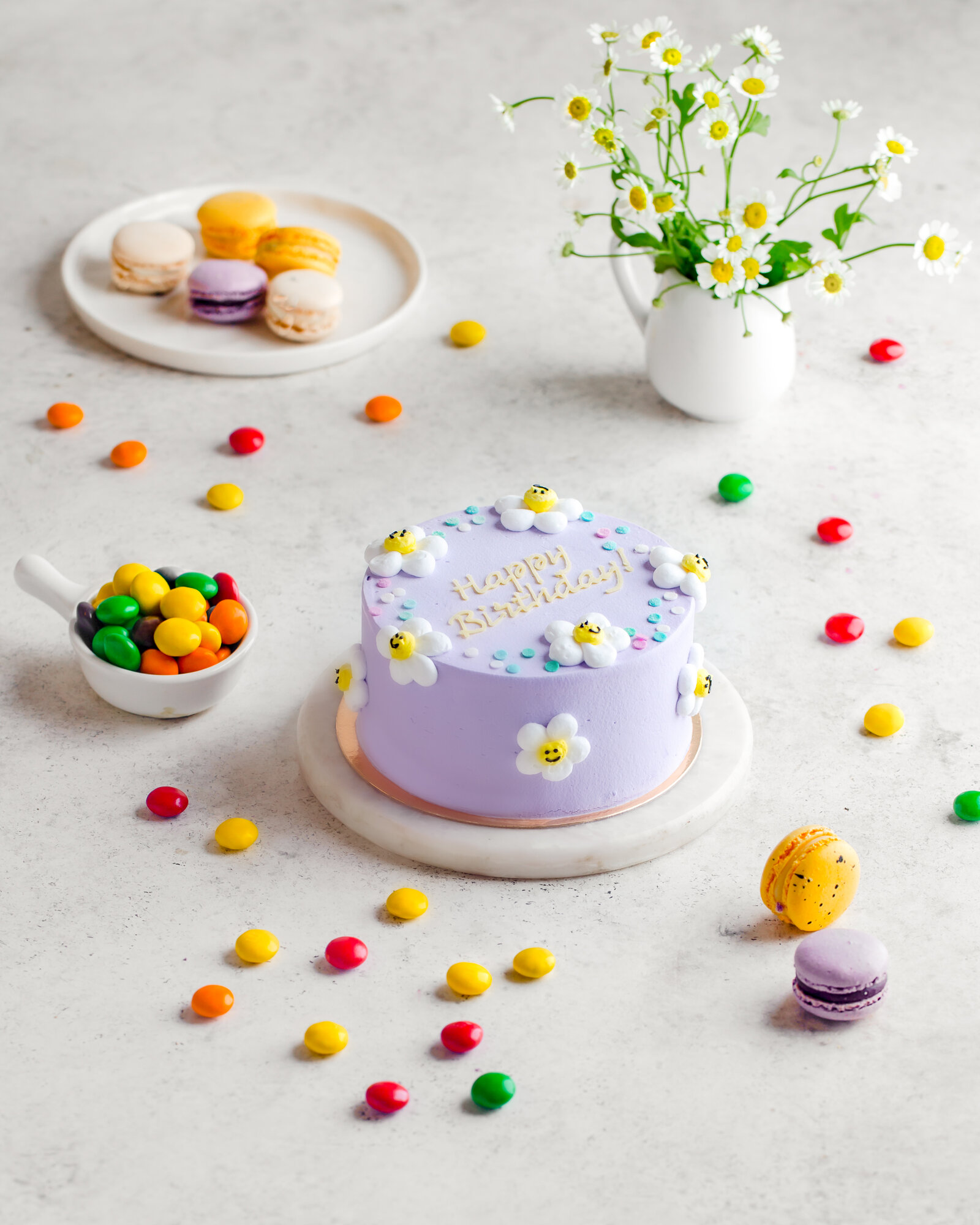 Торт - мороженое бенто Ромашки 300 гр