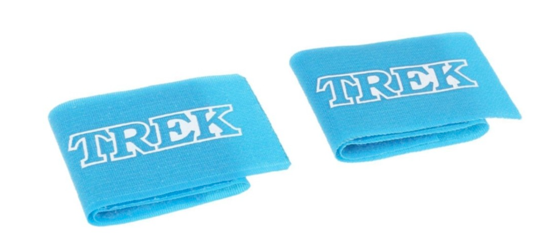 Зажим-липучка для лыж "TREK" (бирюза)