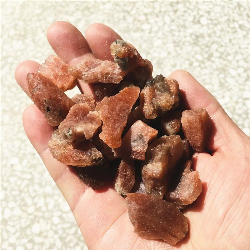 Натуральный красный агат 100г WEI HONG 1000g