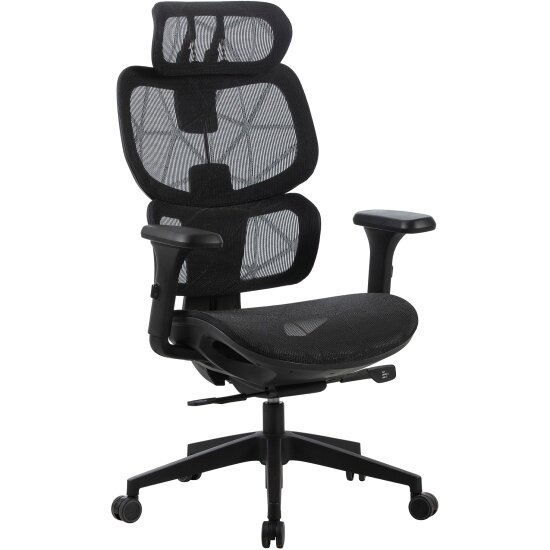 Кресло офисное Cactus CS-MC555-BK черный сетка