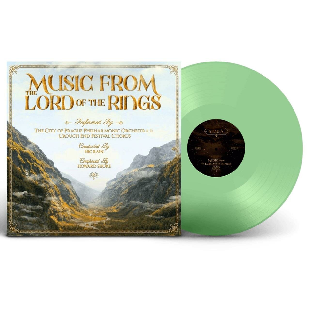 Виниловая пластинка OST - Music From The Lord Of The Rings Trilogy (Green Clear)