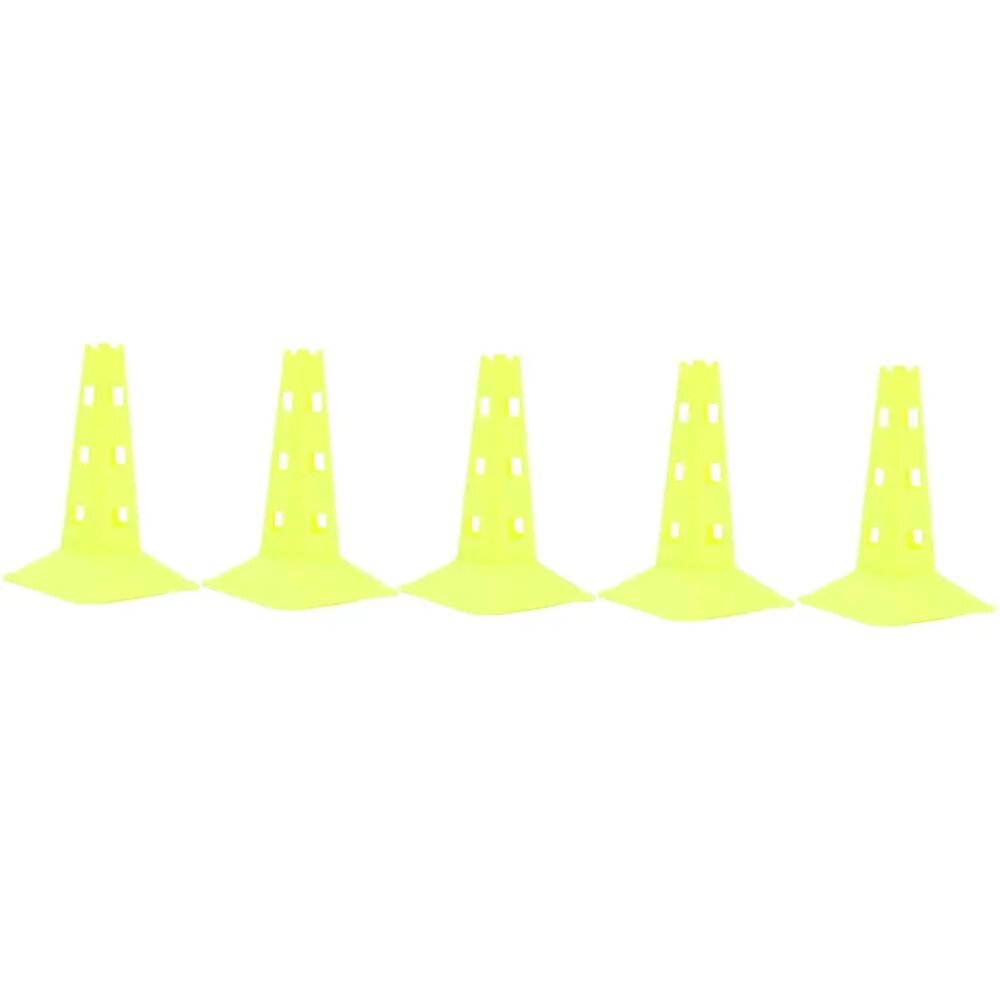Конусы для спорта LCQPTW, 32 см, жёлтые, 5 штук Желтый, 5 pcs