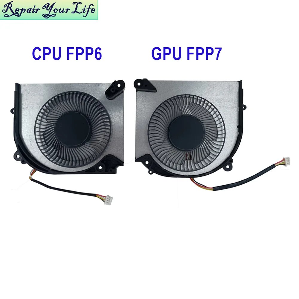 Охлаждающий вентилятор для ноутбука Gigabyte G5 FPP6 FPP7 both