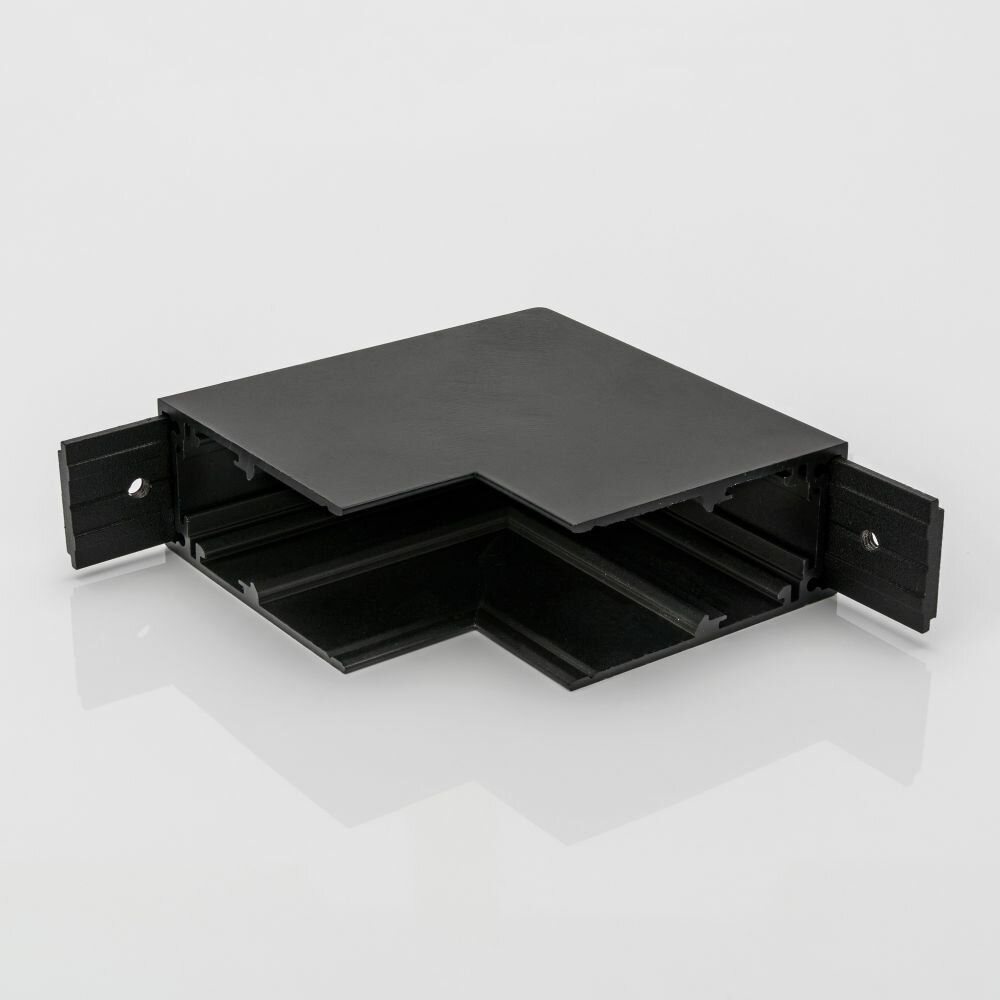 Коннектор Угловой Внутренний для Накладного Шинопровода SWG SY-LINK-INT-S1-BL Черный / СВГ 013610.