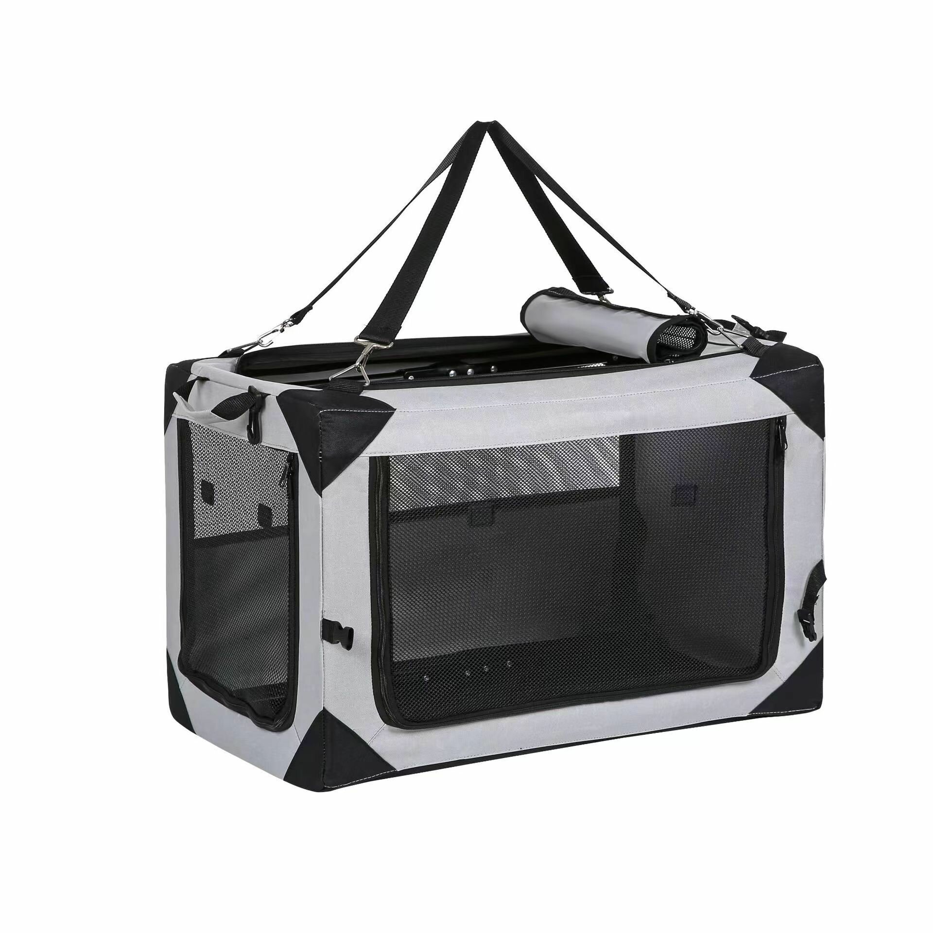 Дом-тент Triol , Портативная собачья будка-820*580*580-светло-серый