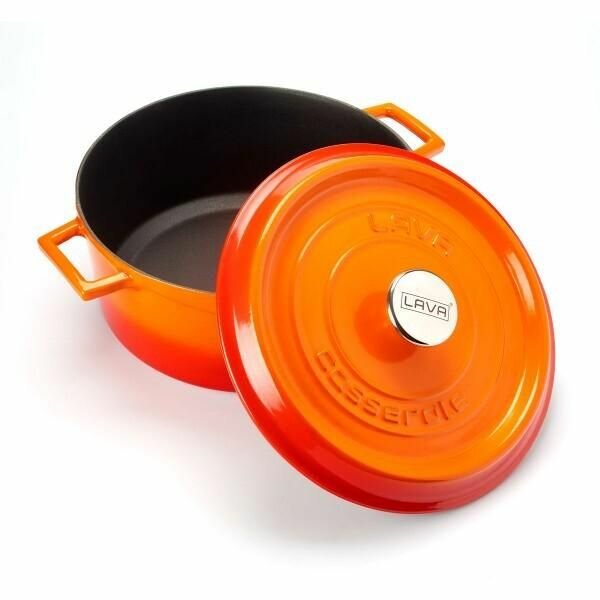 Кастрюля LAVA диаметр 28 СМ оранжевый
