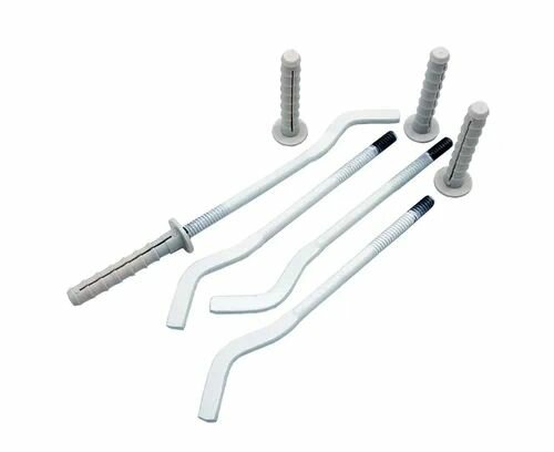 Кронштейн усиленный штыревой 8х 180 мм с дюбелем 10 мм