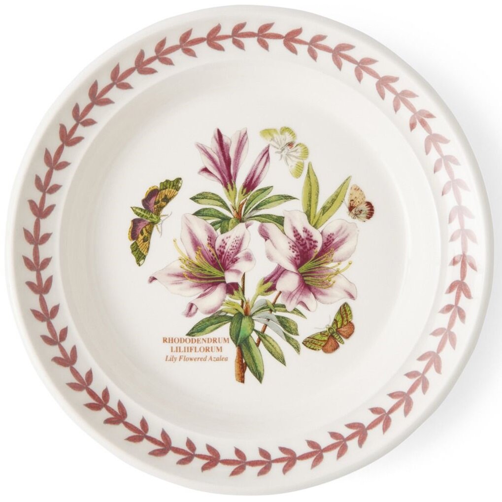 Тарелка десертная Portmeirion Botanic Garden Meadow Lily Flowered Azalea BGM05082-3